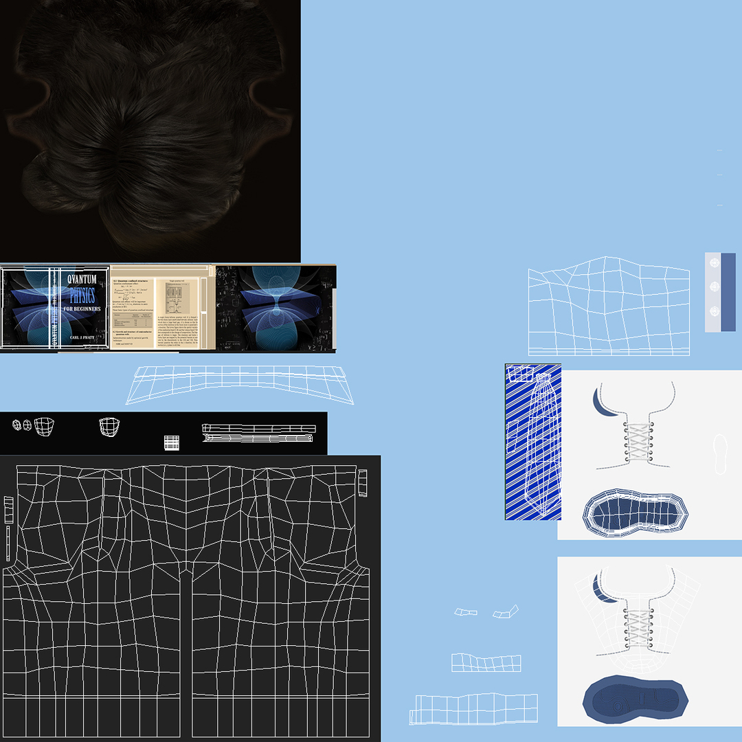 3D Chinese Schoolboy With Book - TurboSquid 1865745