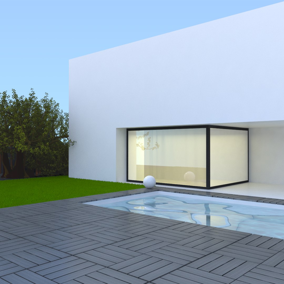 3d modern pool 12 decks