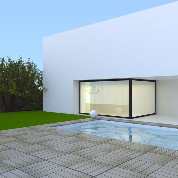 3d modern pool 12 decks