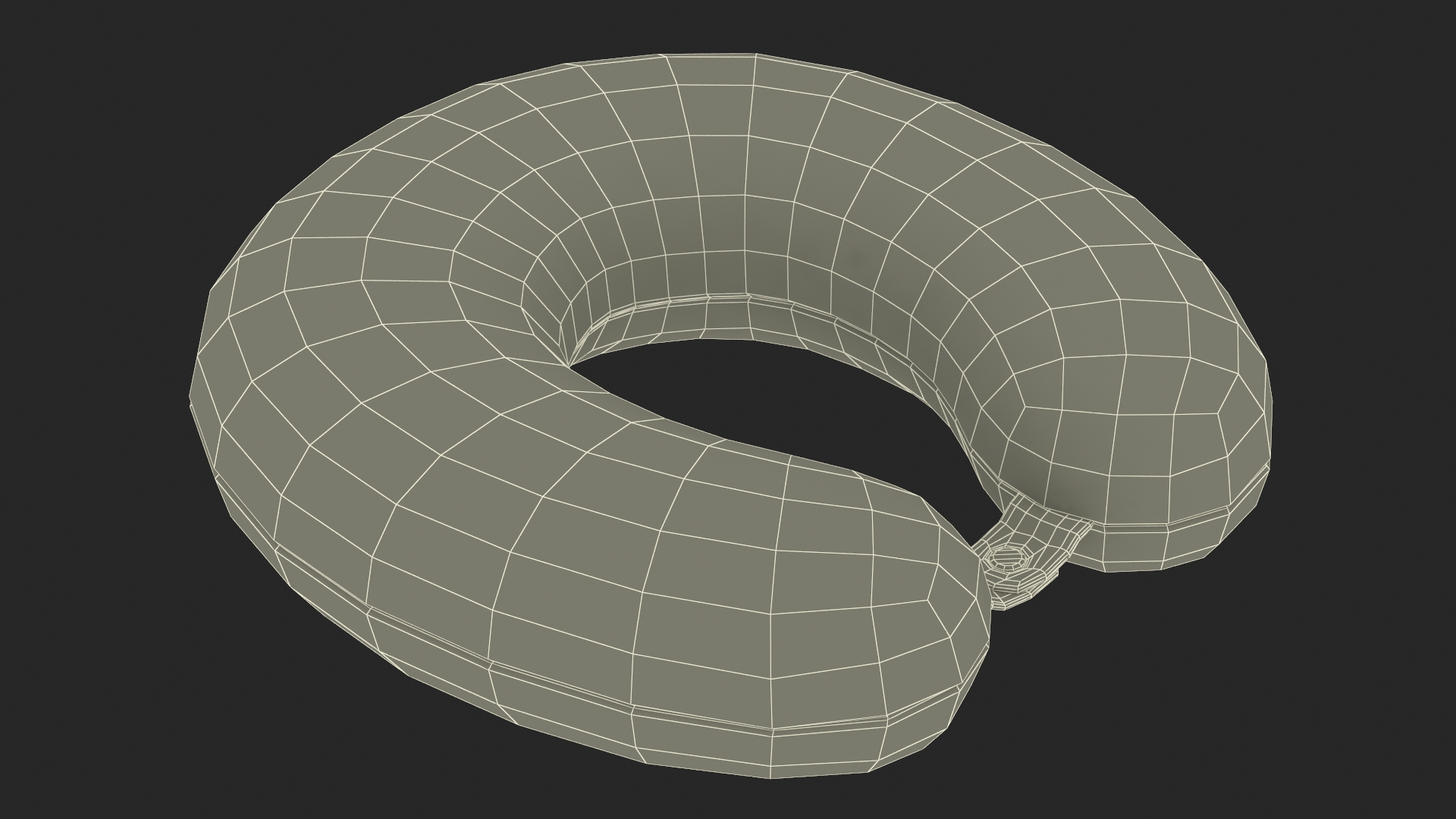 Travel Neck Pillow U Shape Model - TurboSquid 2047739