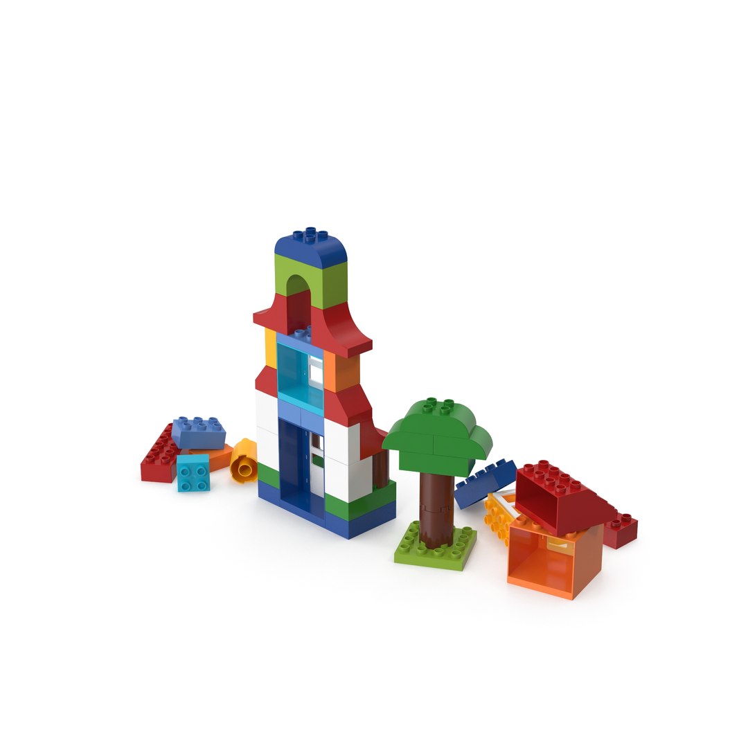 Duplo Set Lego 3D Model - TurboSquid 1270402