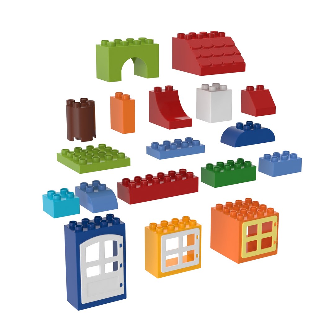 Duplo Set Lego 3D Model - TurboSquid 1270402