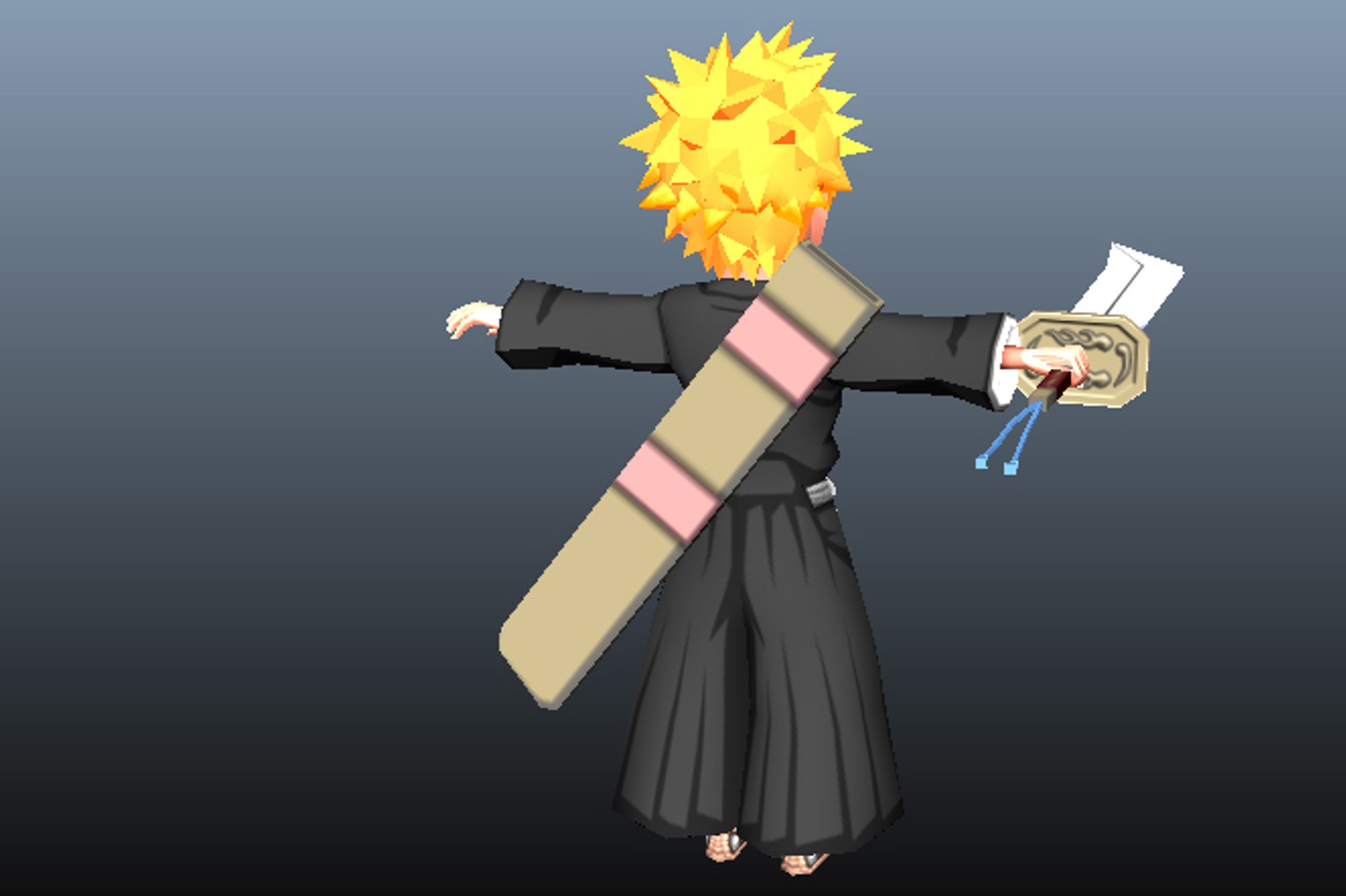 Ichigo Kurosaki Bleach Anime 3D Model - TurboSquid 1328006