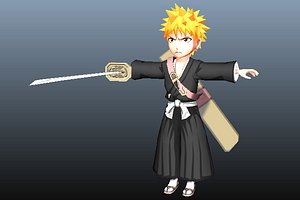 3D Ichigo Models - Browse & Download Formats - TurboSquid