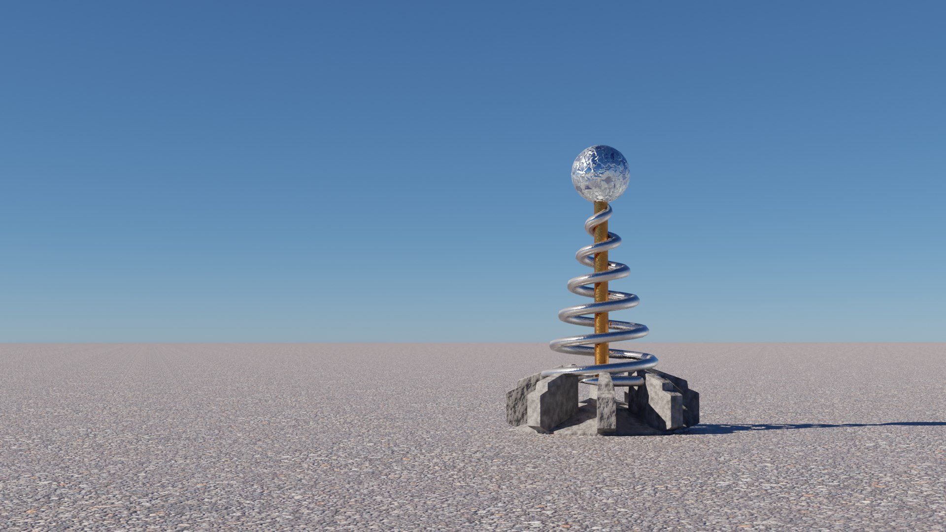 3D Animate Tesla Coil Turret - TurboSquid 1651152