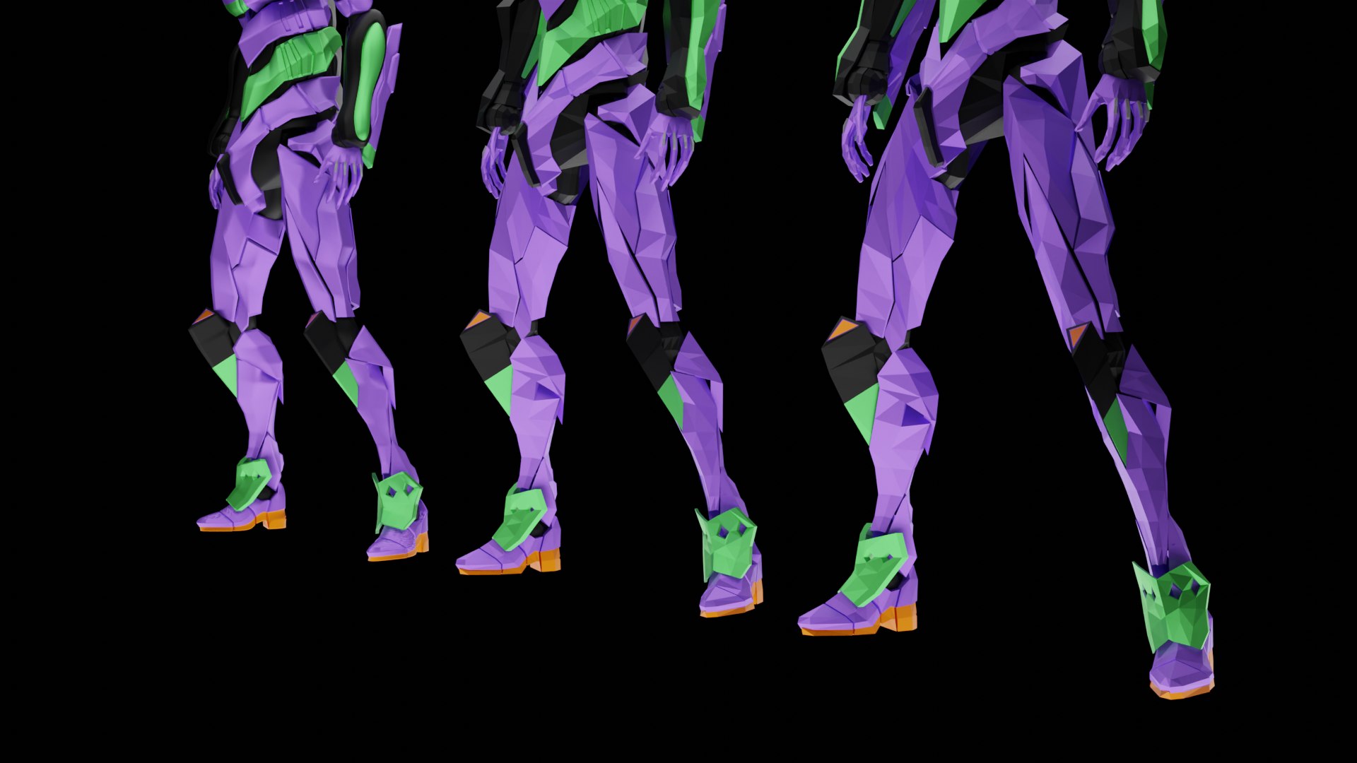 3D EVA01 EVANGELION - TurboSquid 1973386