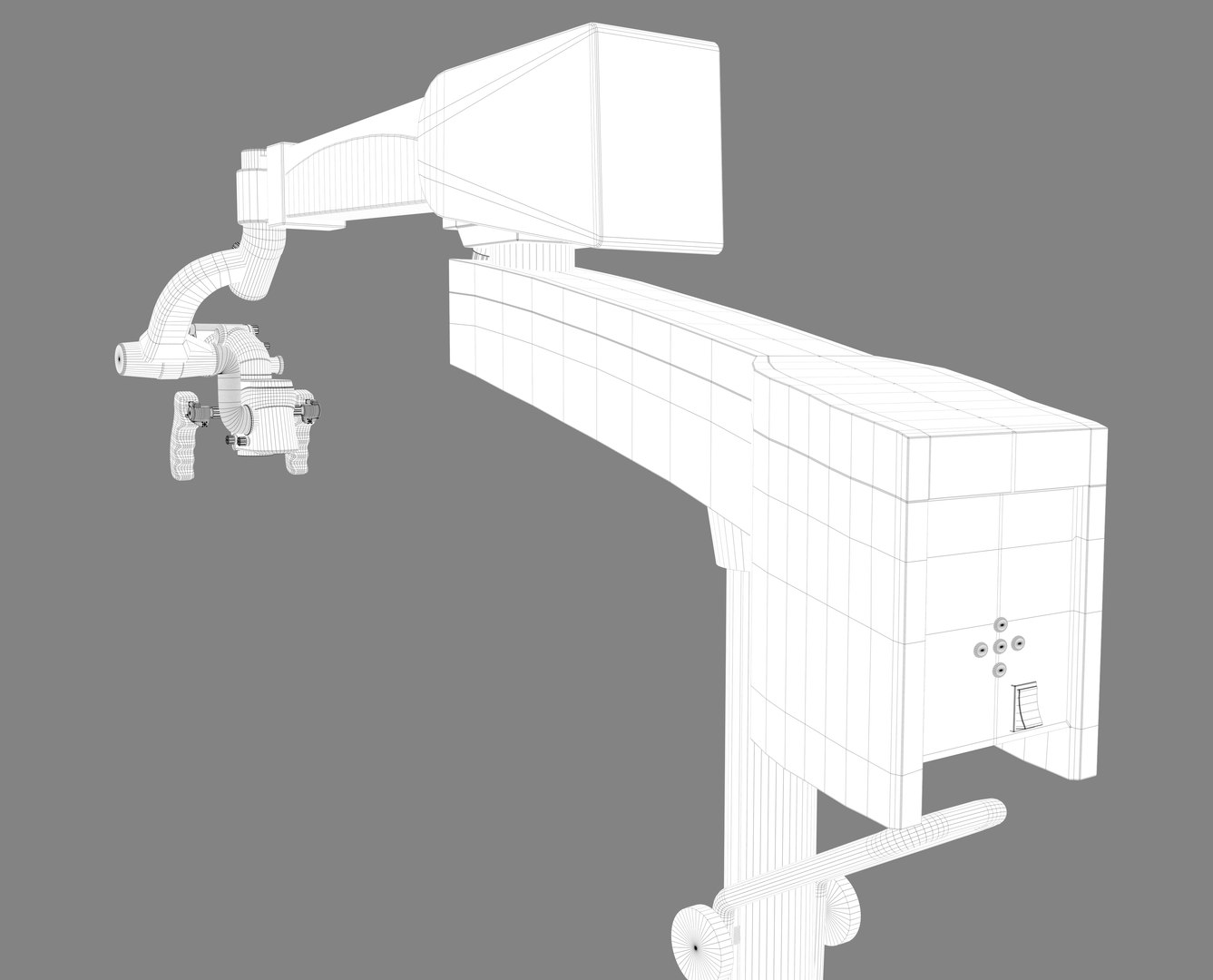 3D Model Dental Micrscope - TurboSquid 2115940