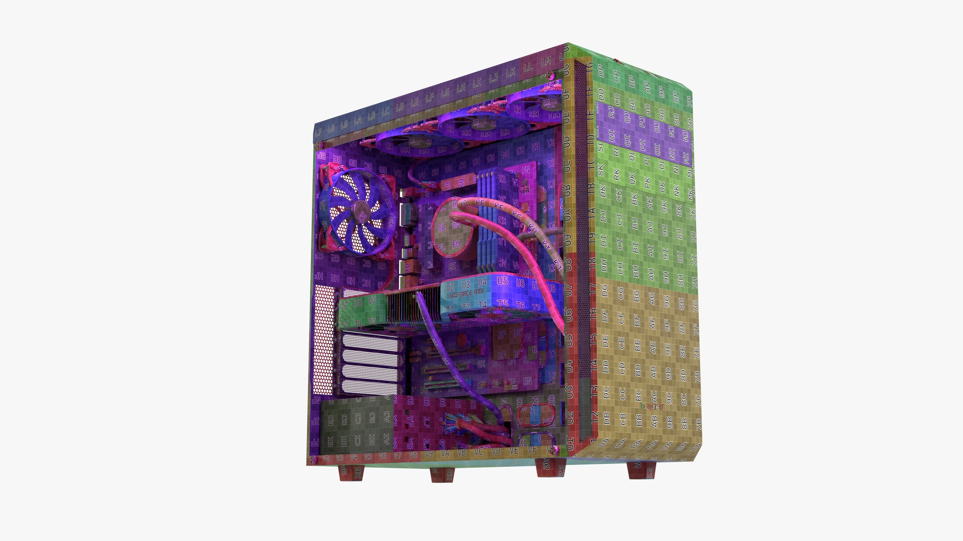 3D Gaming Desktop PC Model - TurboSquid 1776666