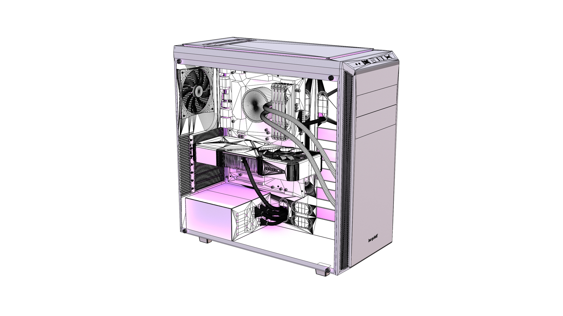 3D Gaming Desktop PC model - TurboSquid 1776666