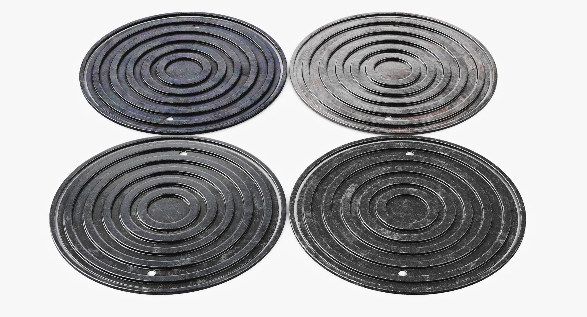 Manhole cover hole model - TurboSquid 1376295