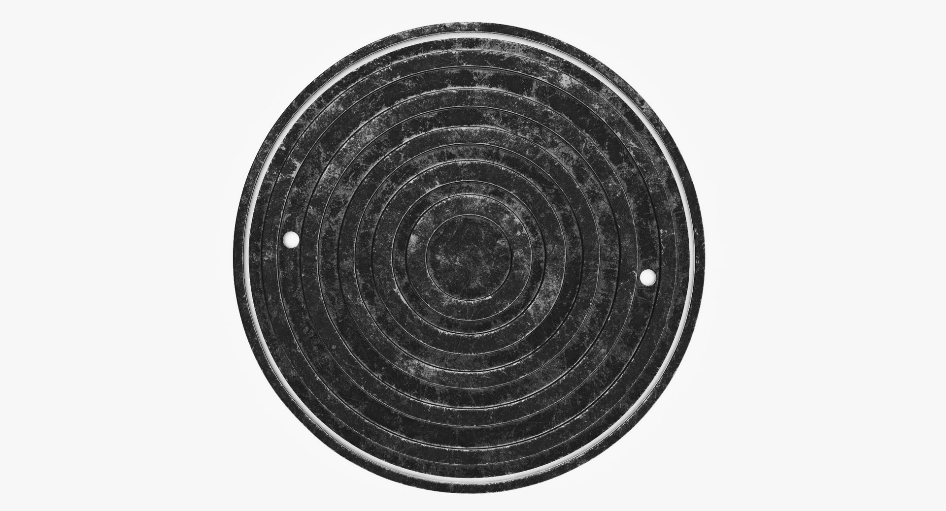 Manhole cover hole model - TurboSquid 1376295