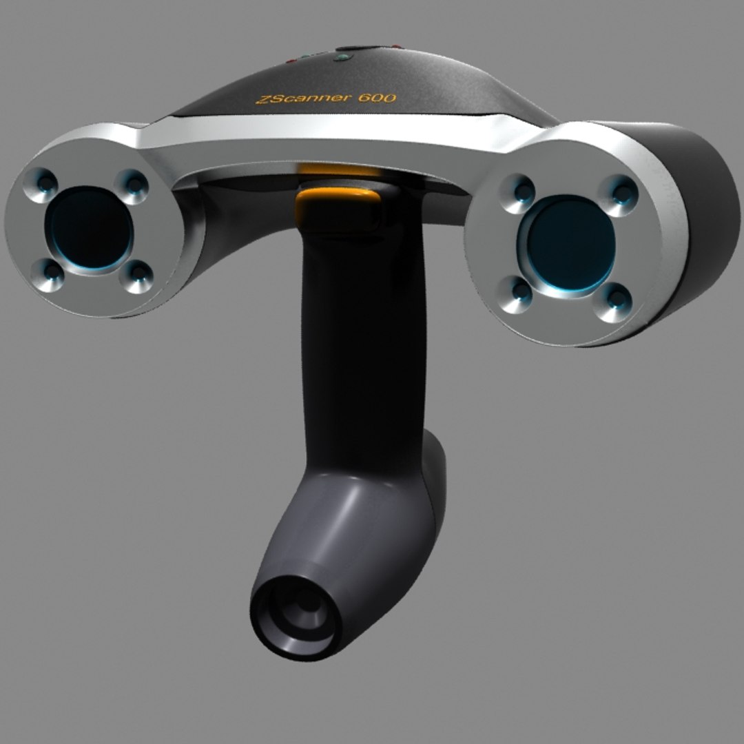 Portable Laser Scanner 3d Model