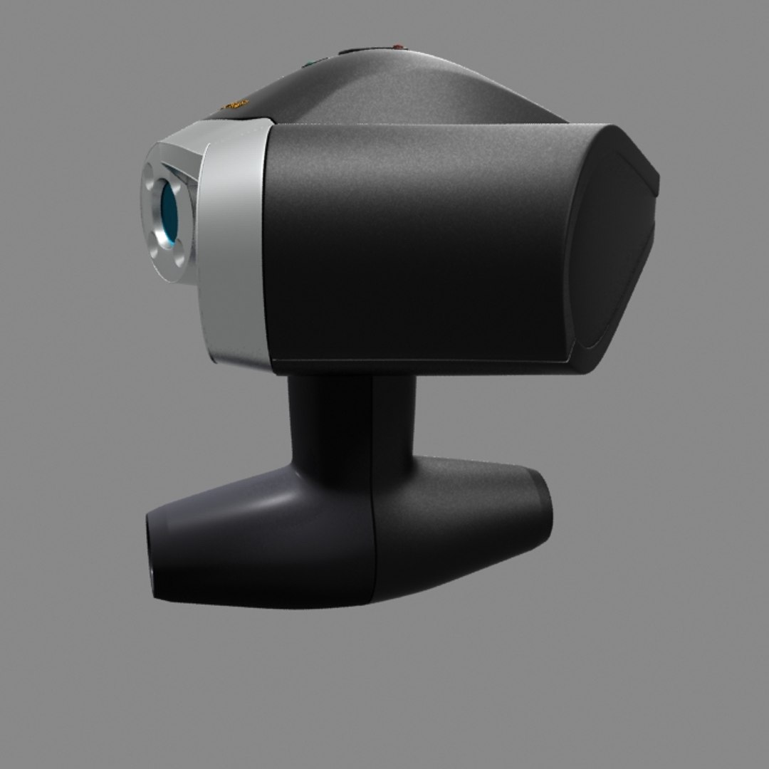 Portable Laser Scanner 3d Model