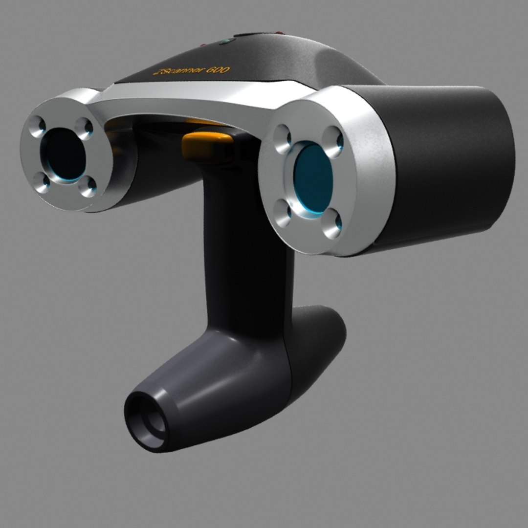 Portable Laser Scanner 3d Model