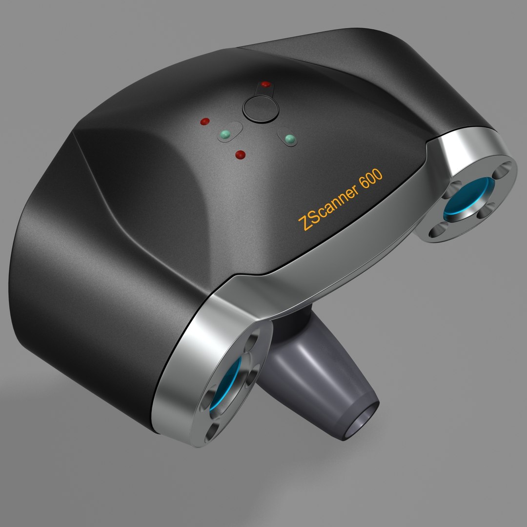 Portable Laser Scanner 3d Model