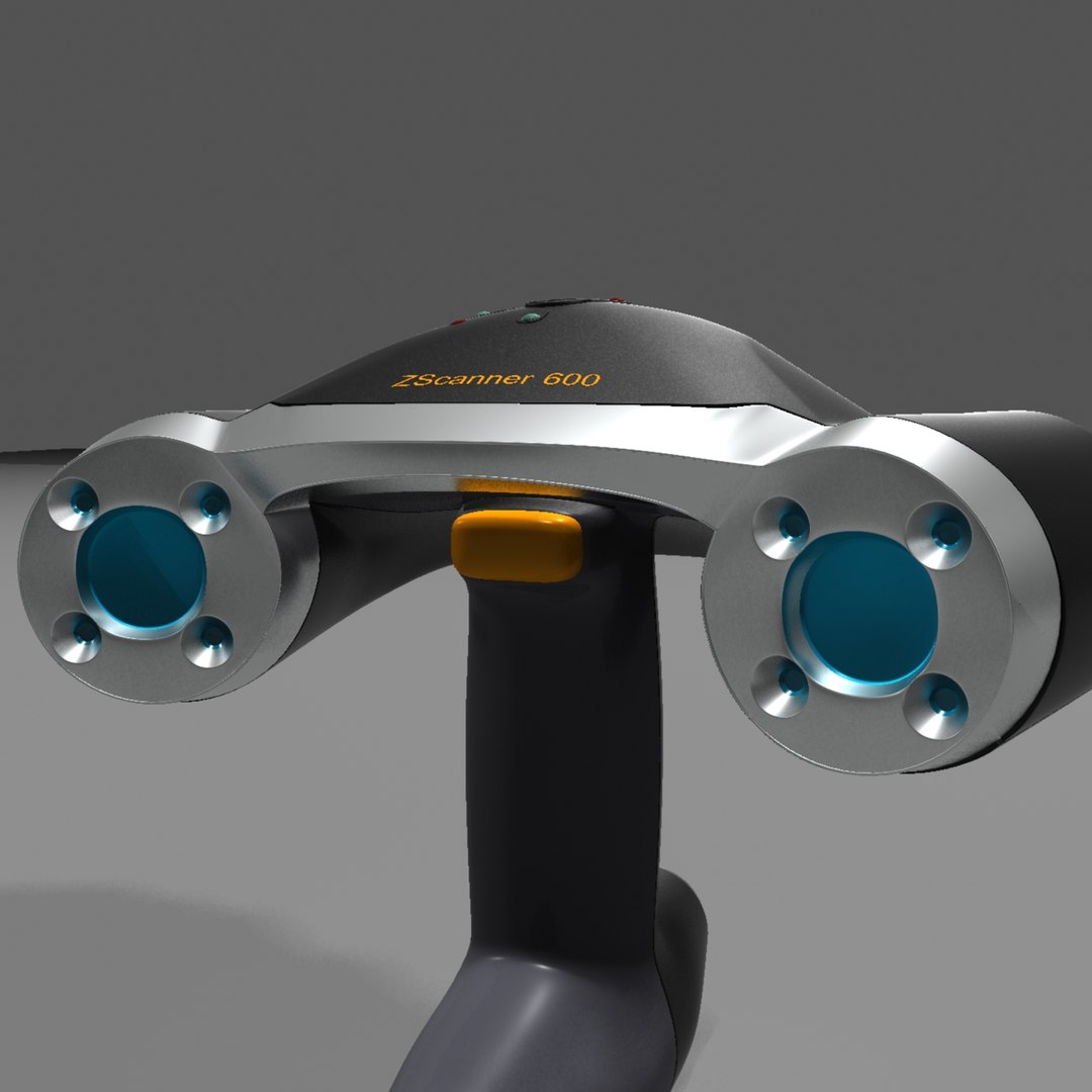 Portable Laser Scanner 3d Model