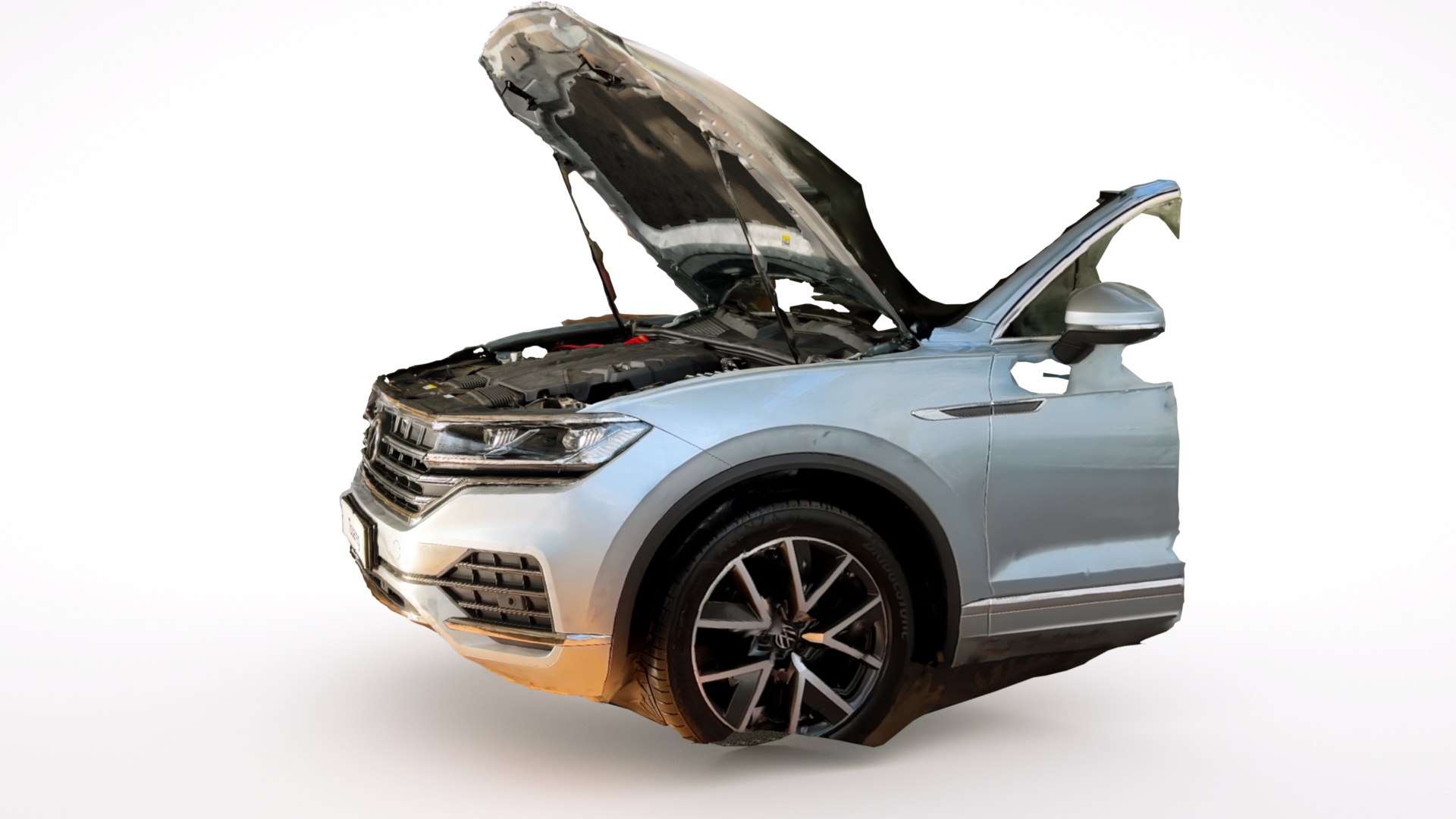3D 2023 Volkswagen Touareg Engine - TurboSquid 2075646
