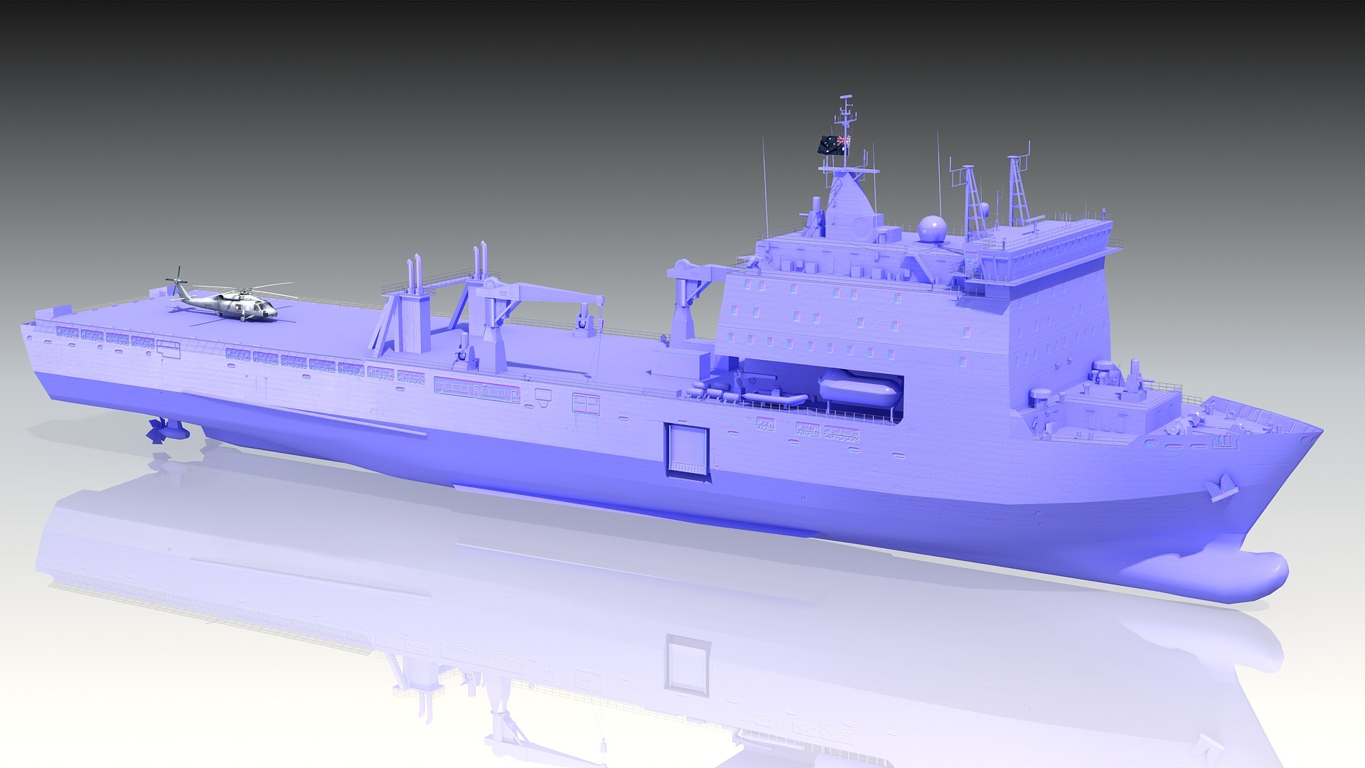 3D Cardigan Bay L3009 Bay-class - TurboSquid 1663195