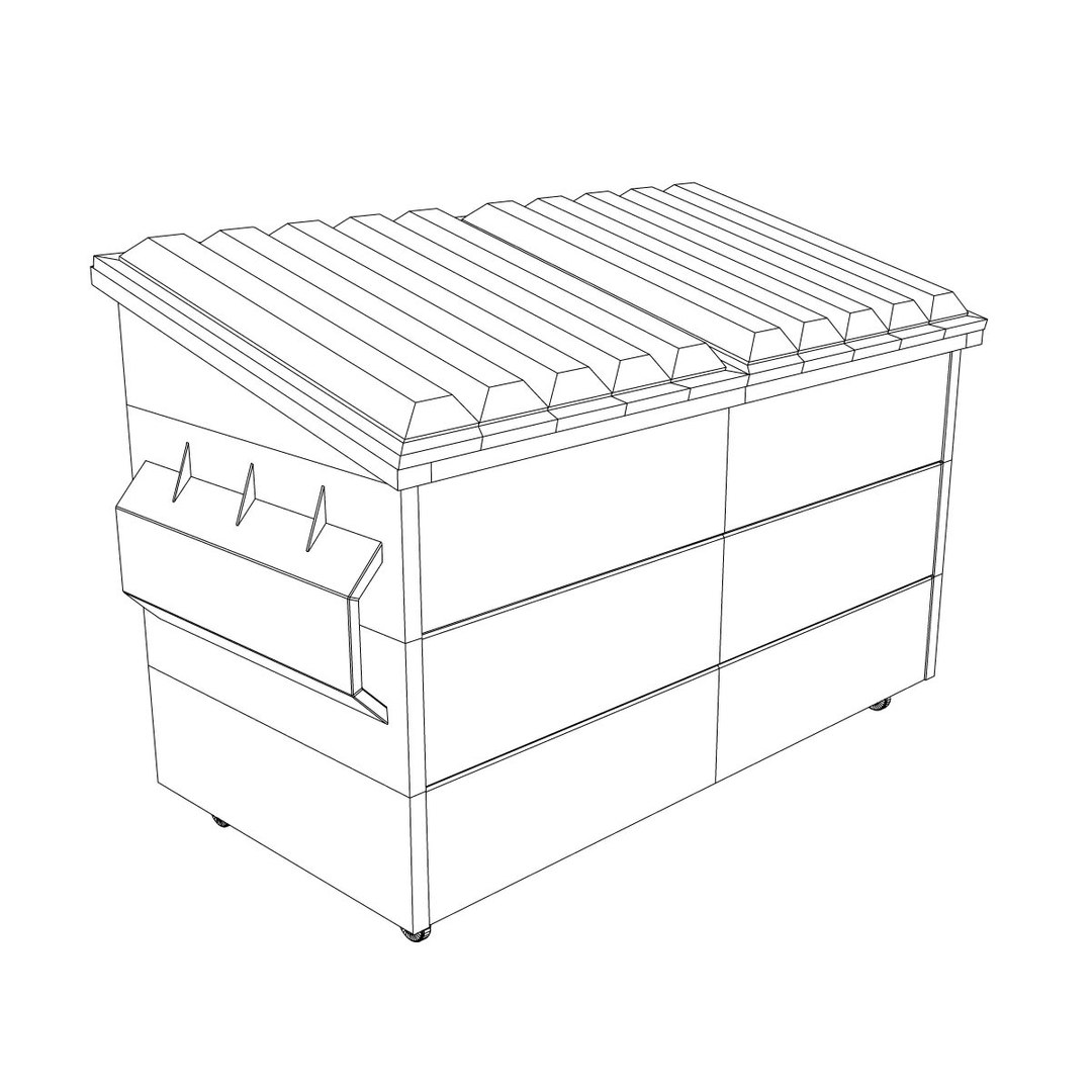 dumpster obj