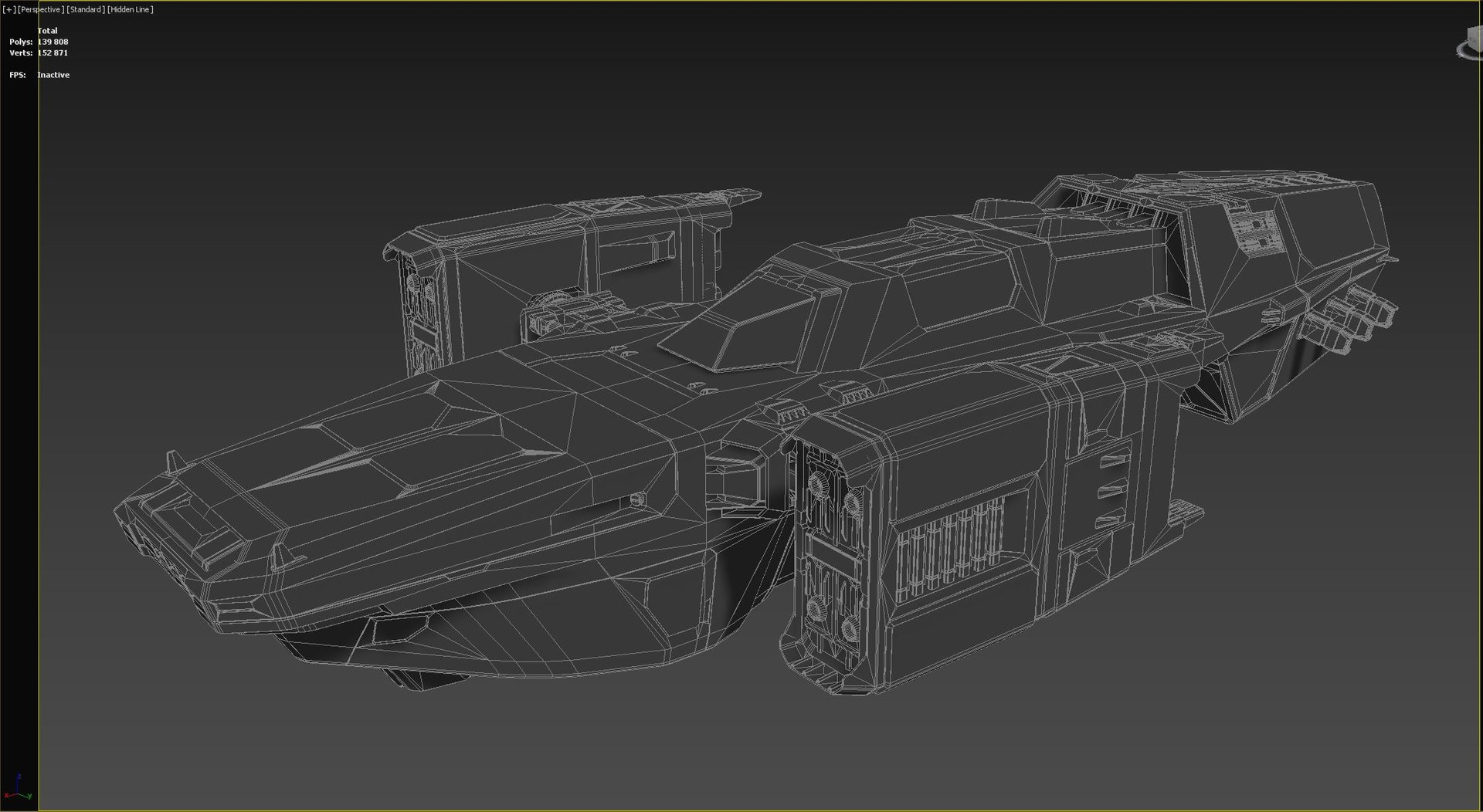 Sci-Fi Cargo Ship 3D Model - TurboSquid 2233940