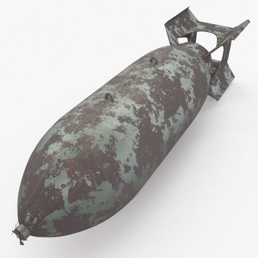 3D Bomb An-m65 44 An-m65-44 Model - TurboSquid 1257032