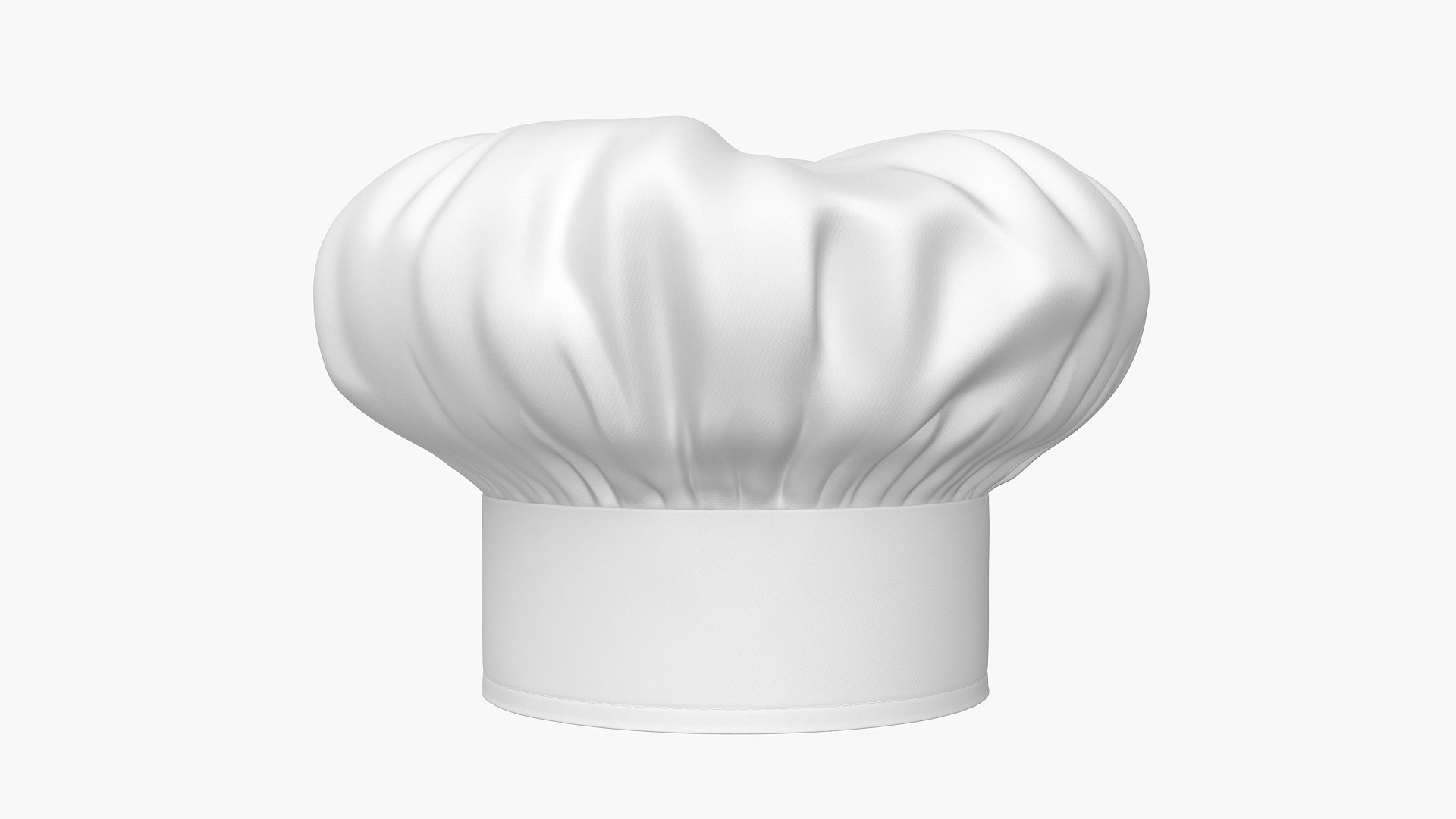 3D Chef Hat Model - TurboSquid 2151309