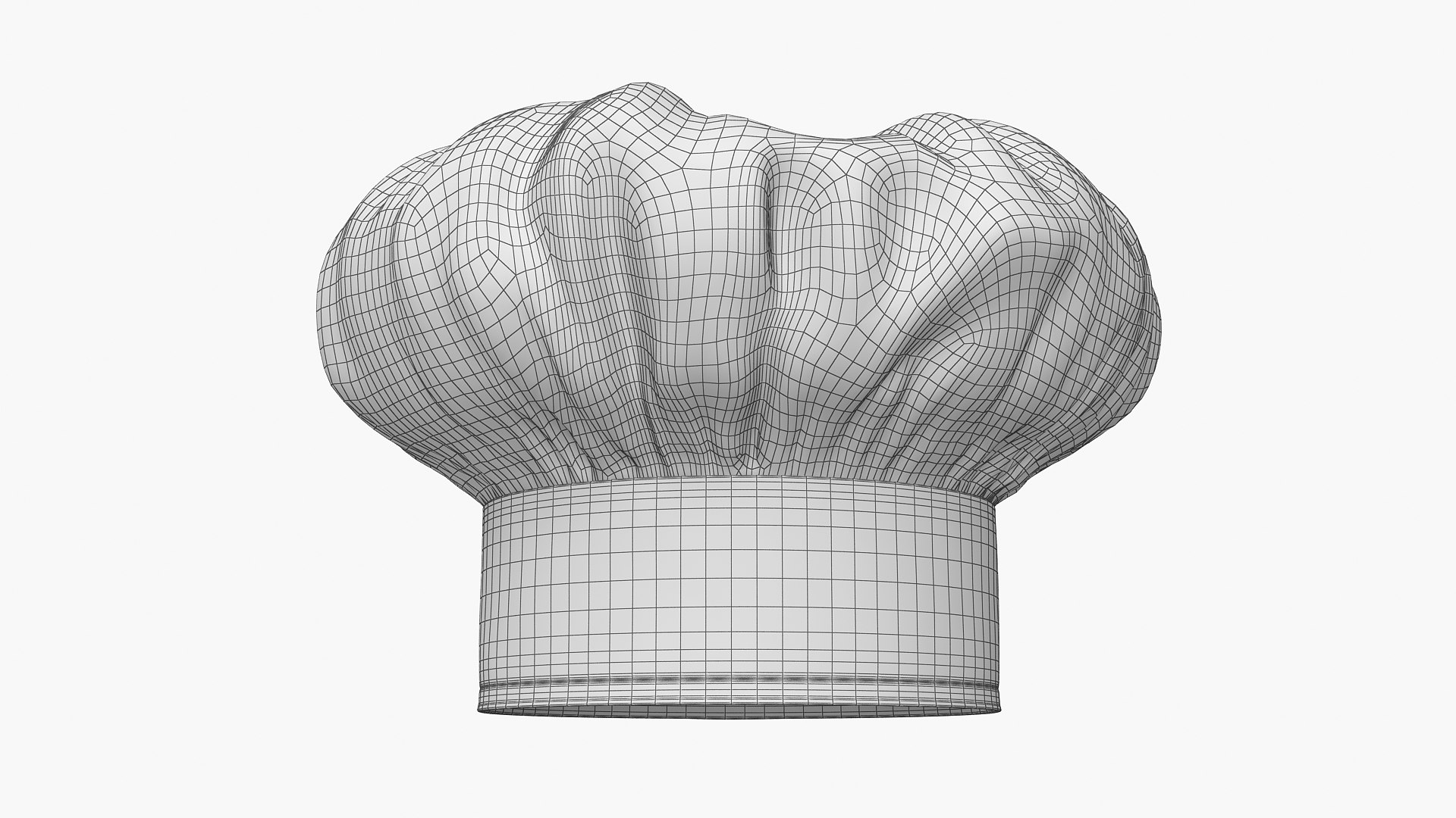 3D Chef Hat Model - TurboSquid 2151309