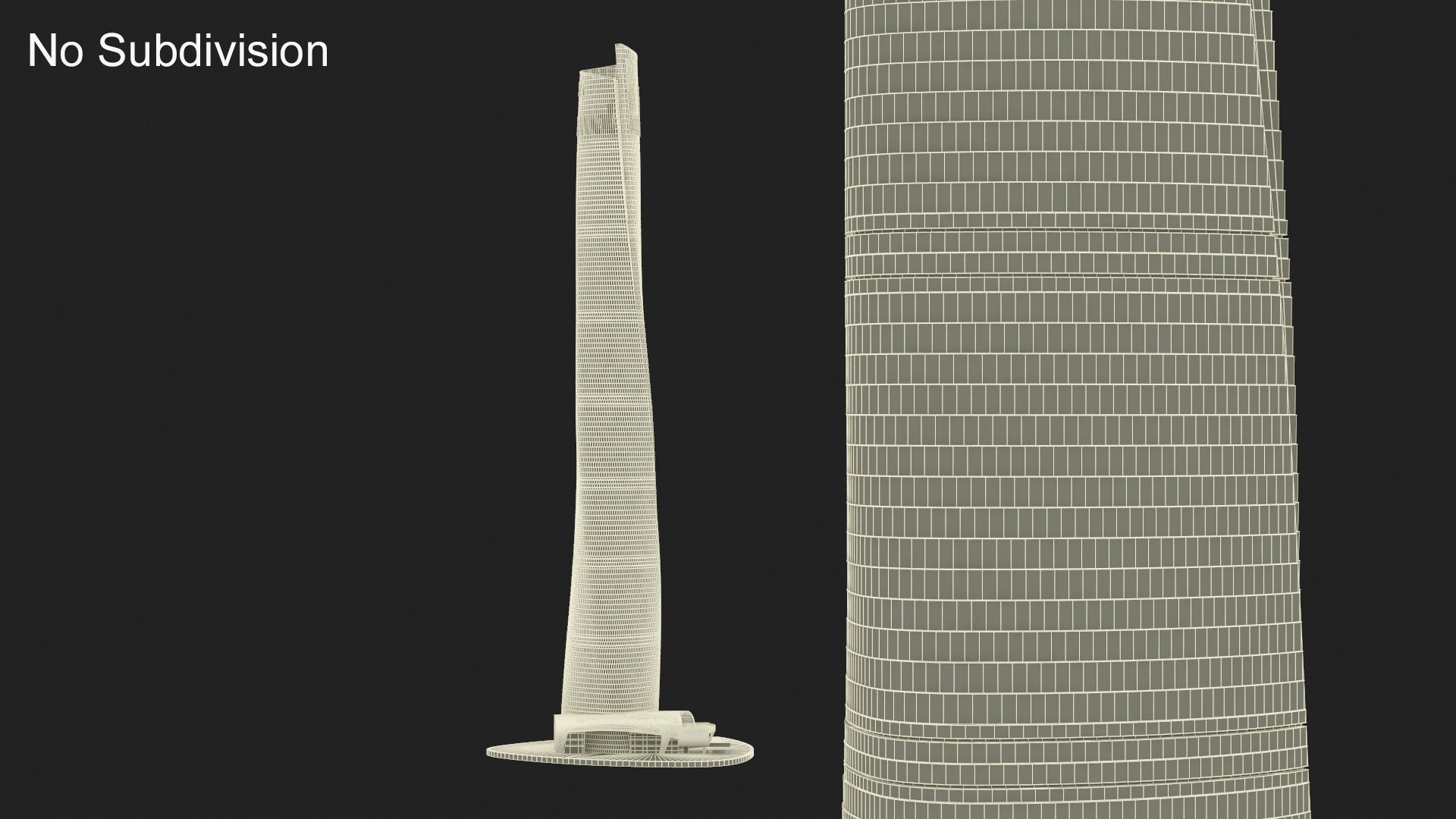 3D Shanghai Tower Chinas Tallest Skyscraper Model - TurboSquid 2211407
