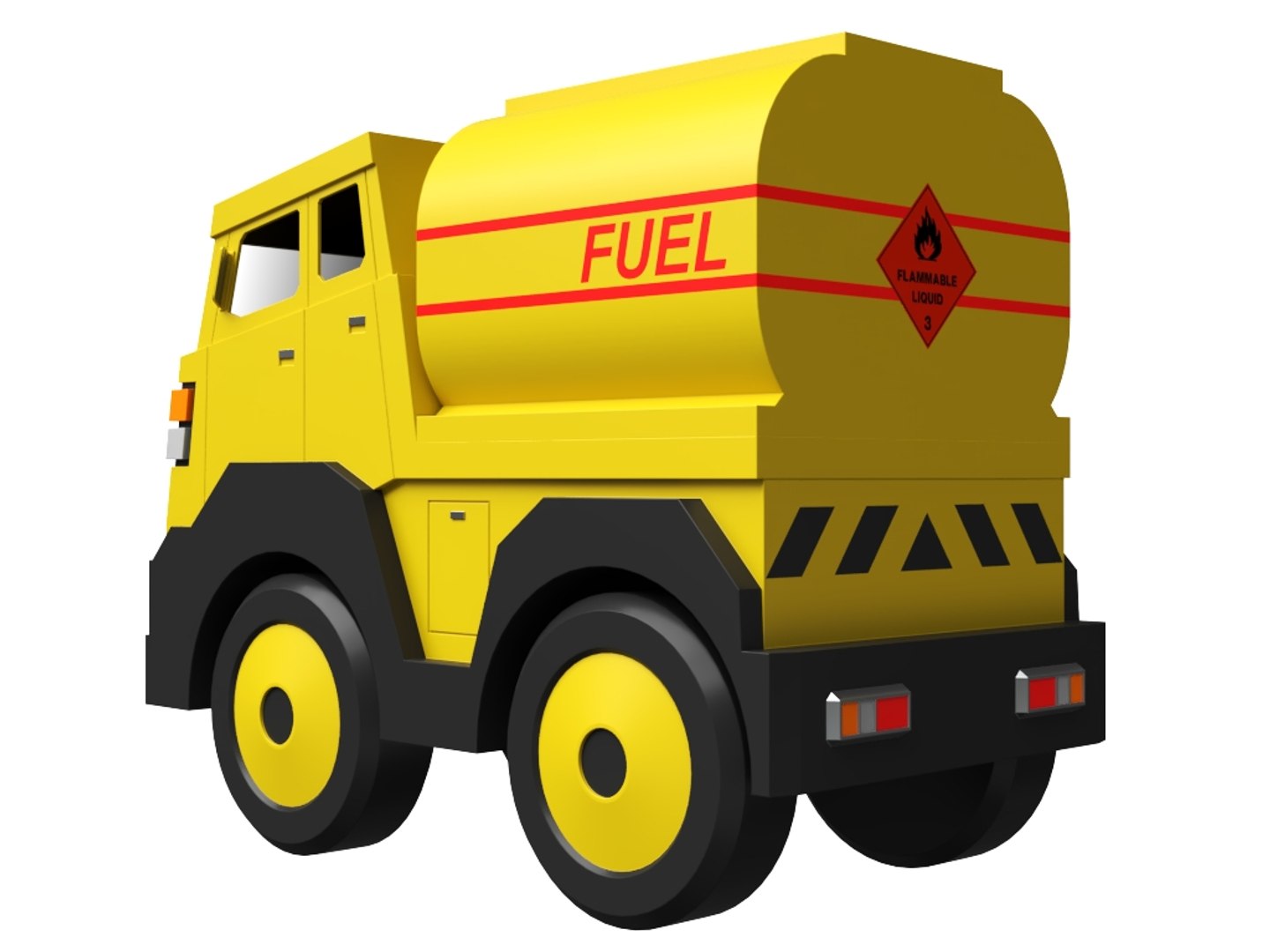 Toy truck tanker 3D model - TurboSquid 1392965