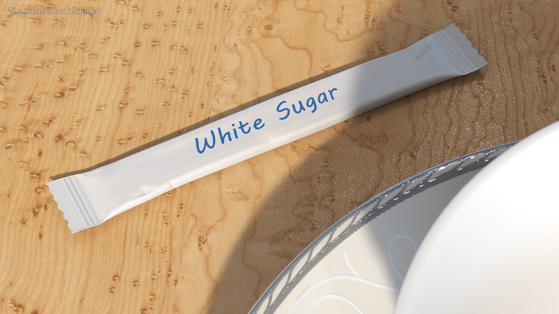 3D Model Sugar Stick White - TurboSquid 1939896
