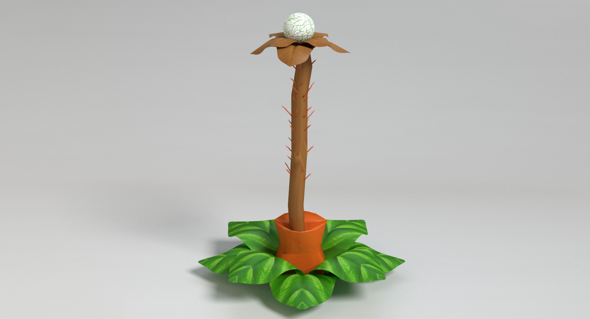 3d Alien Plant