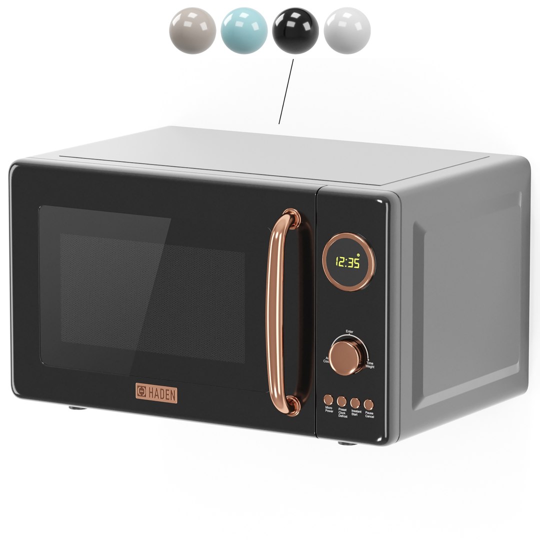 HADEN Microwave 3D Model - TurboSquid 2392568