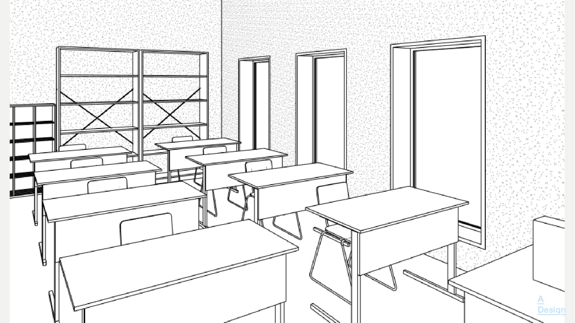 3D The Audience Or Classroom - Revit Model - TurboSquid 2017860