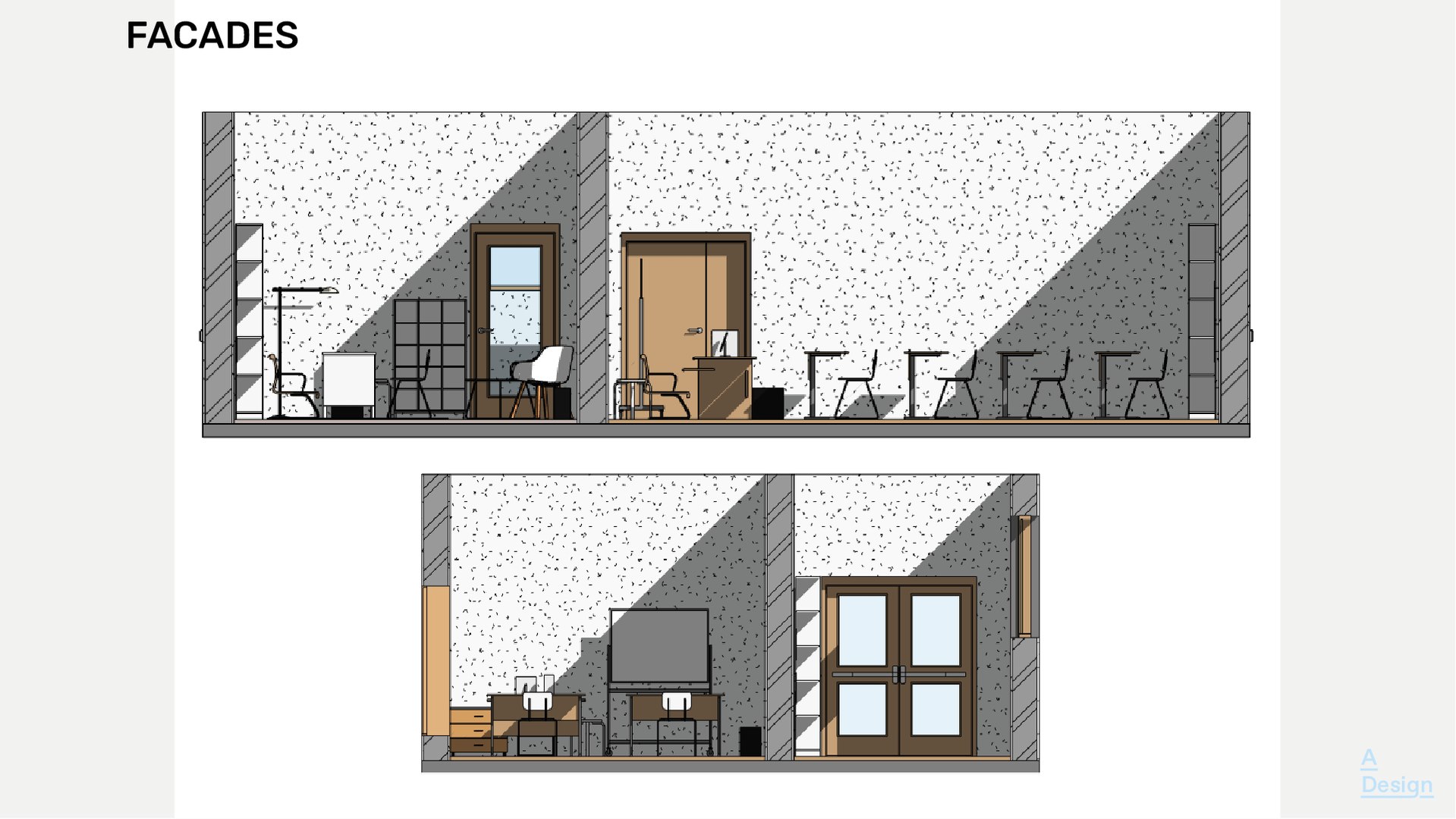 3D The Audience Or Classroom - Revit Model - TurboSquid 2017860