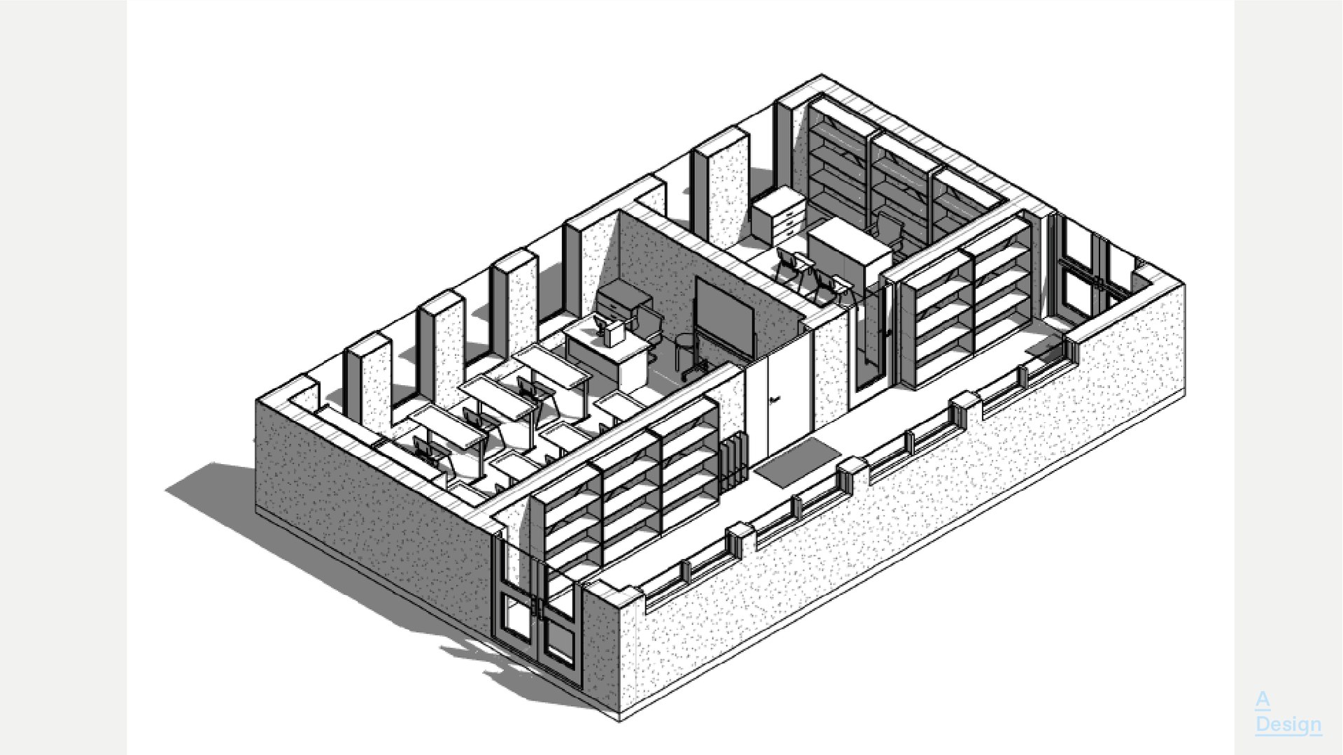 3D The Audience Or Classroom - Revit Model - TurboSquid 2017860