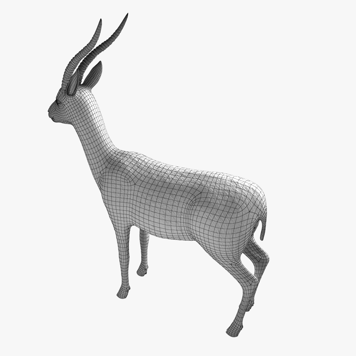 3d thomson gazelle model