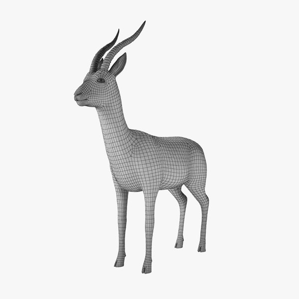 3d thomson gazelle model