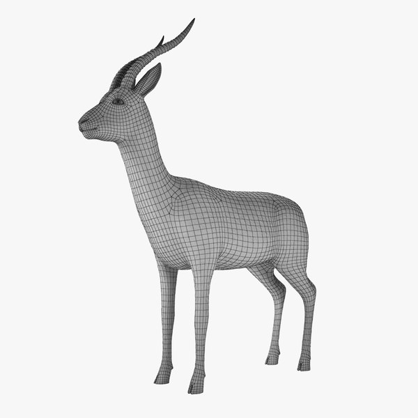 3d thomson gazelle model