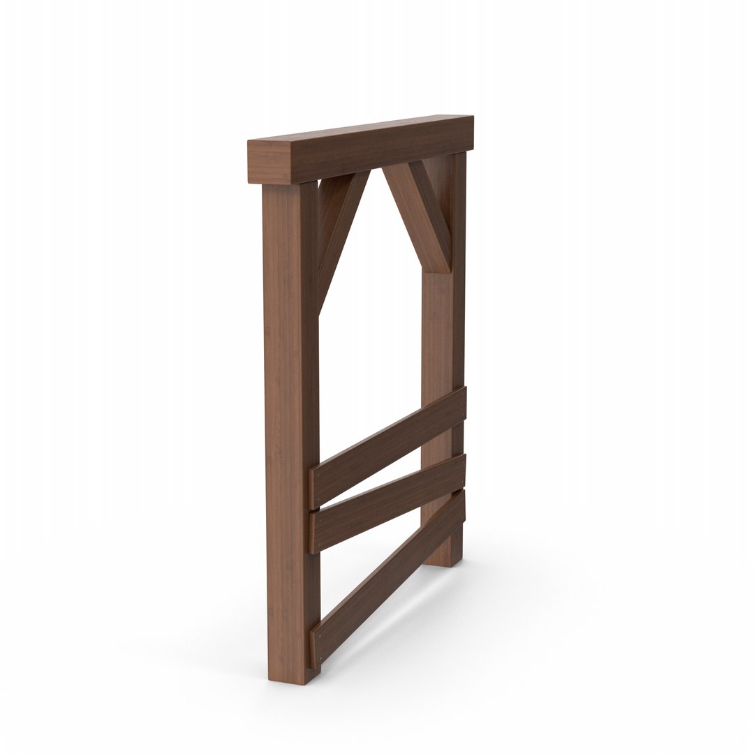 3D Old Mine Support Model - TurboSquid 2282493