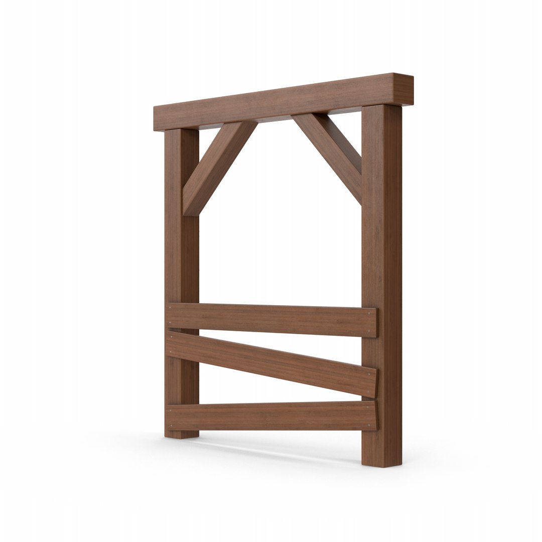 3D Old Mine Support Model - TurboSquid 2282493