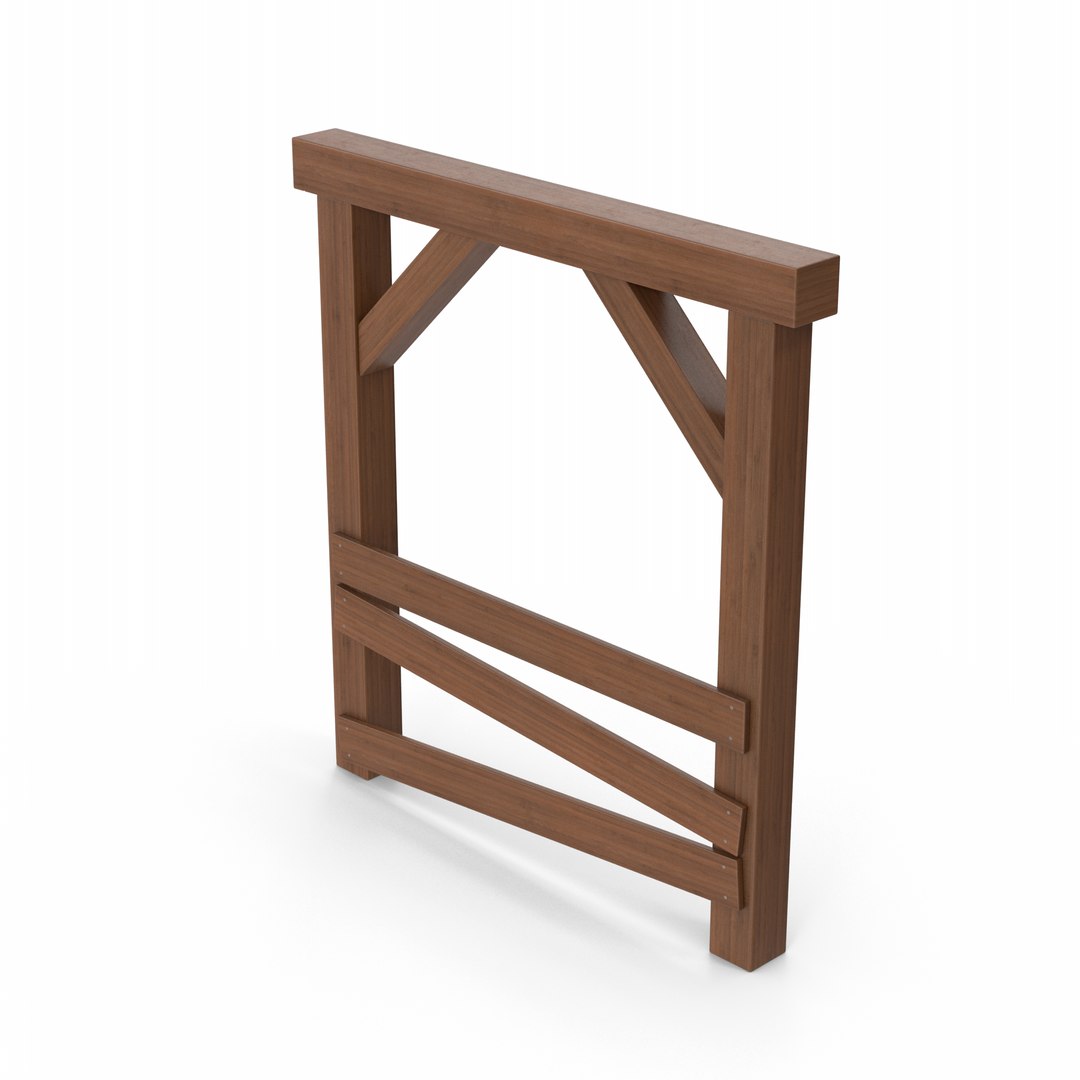 3D Old Mine Support Model - TurboSquid 2282493