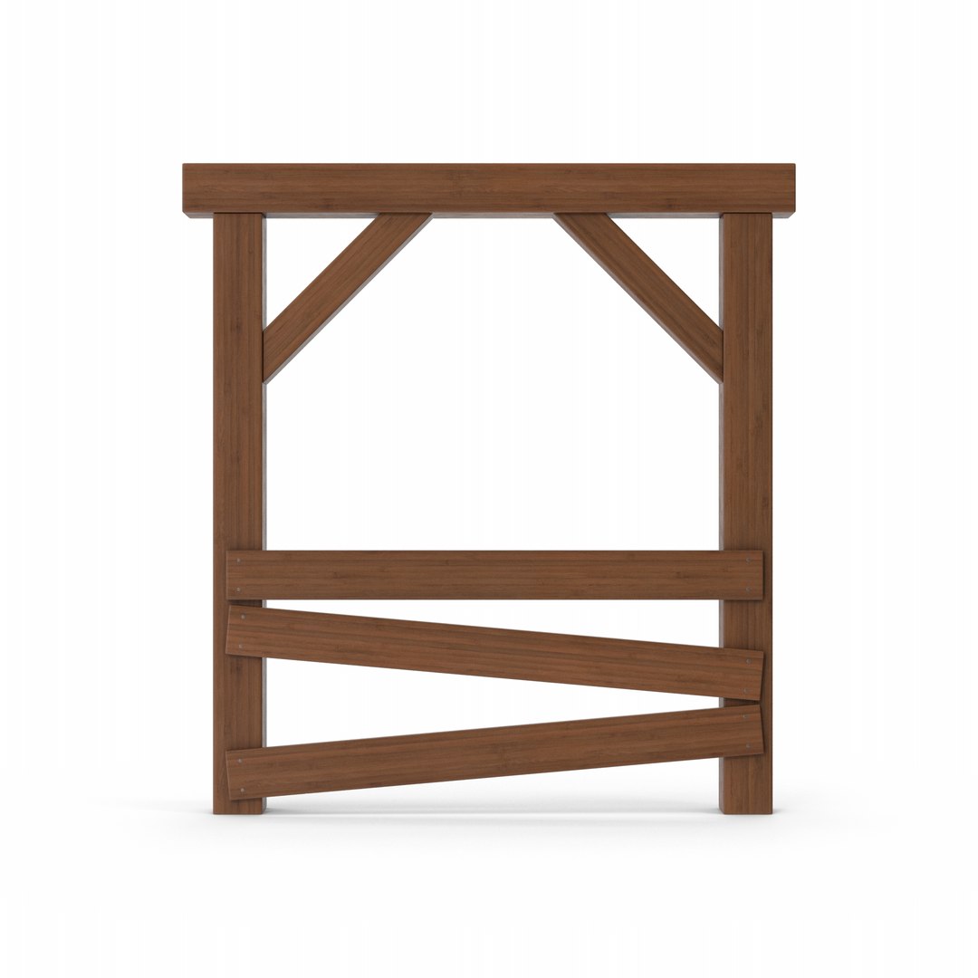 3D Old Mine Support Model - TurboSquid 2282493