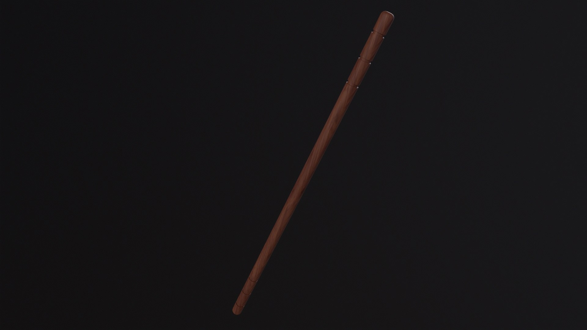 Martial Arts Stick Weapon Model - TurboSquid 2167050