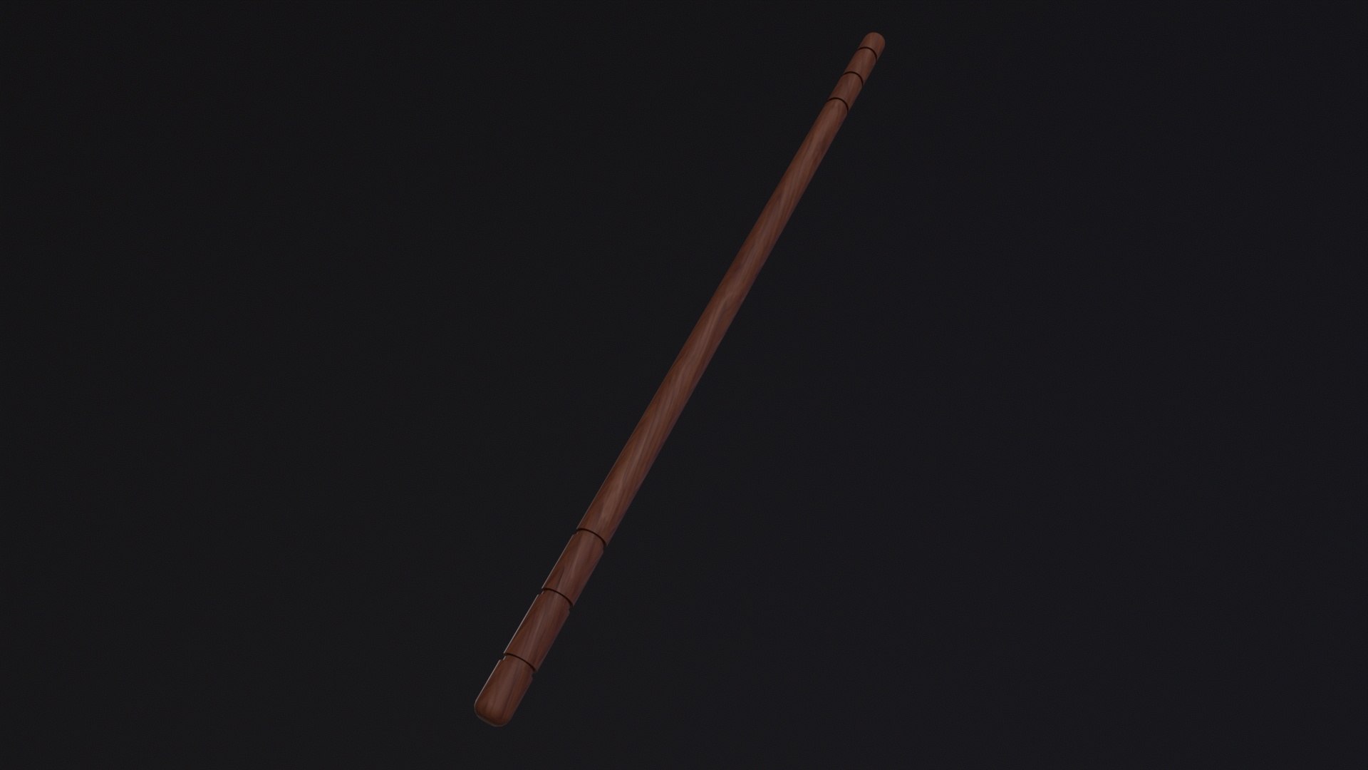 Martial Arts Stick Weapon Model - TurboSquid 2167050