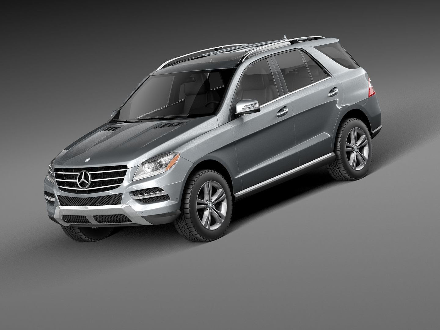 Mercedes Benz M Class 3d Model