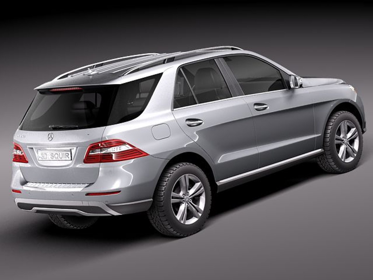 Mercedes Benz M Class 3d Model