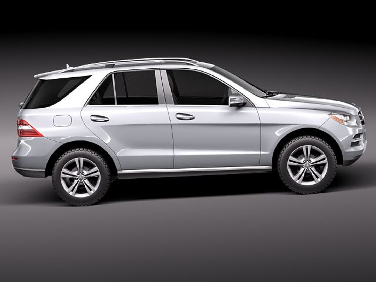 Mercedes Benz M Class 3d Model