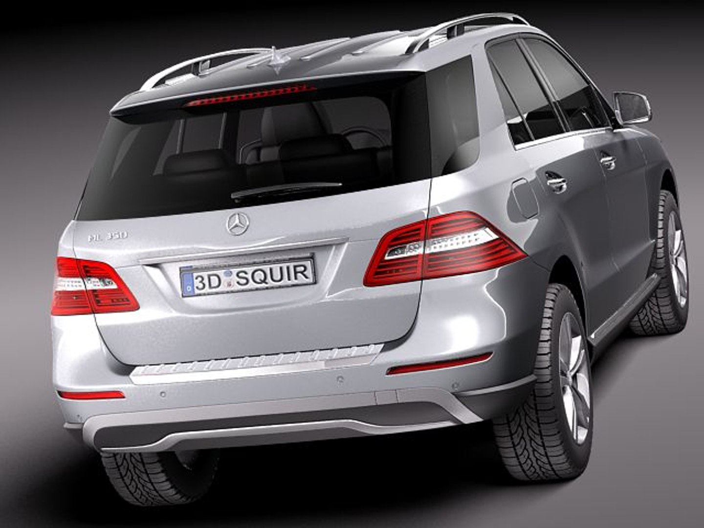 Mercedes Benz M Class 3d Model