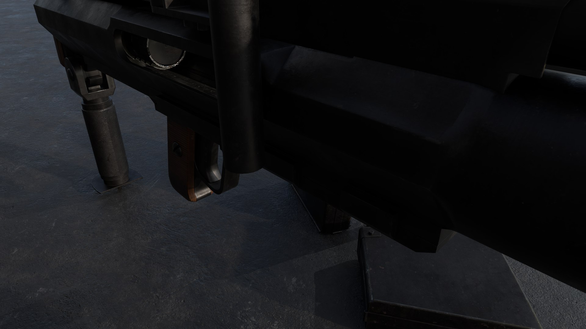 3D 36M Heavy Gun - TurboSquid 2016567