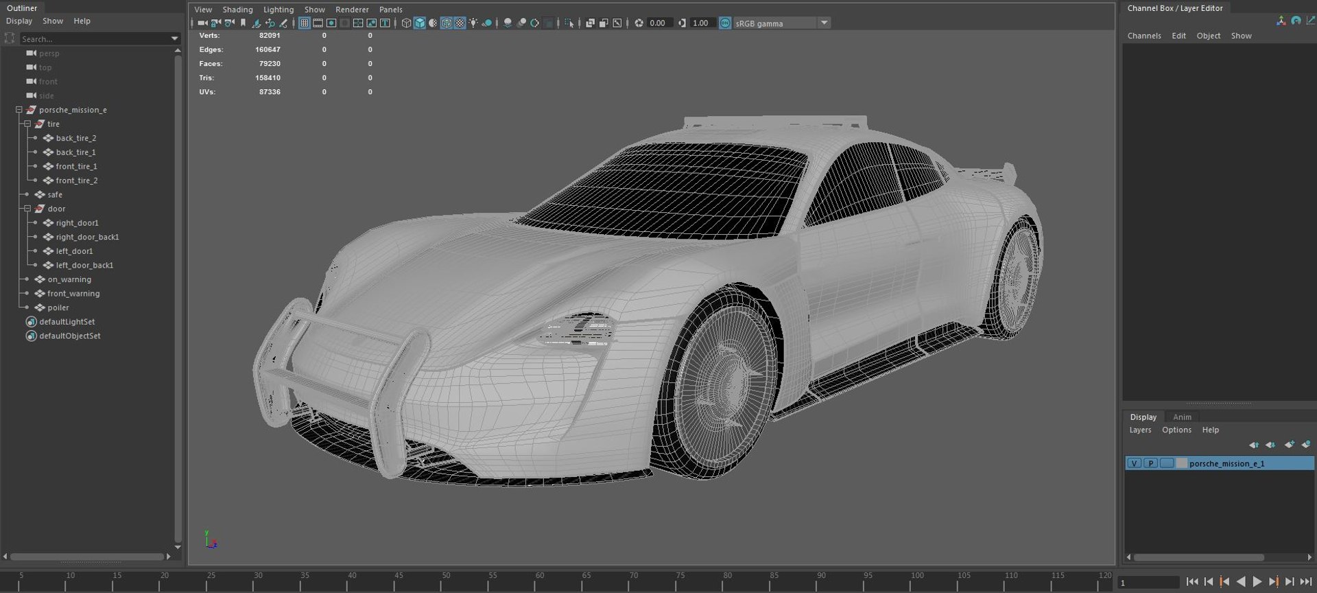 Mission e concept 3D model - TurboSquid 1414956